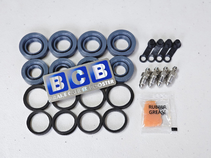 Audi RS6 C5(8pot, 4pads per caliper) (Front) Silicone dust boots :: BCB ...